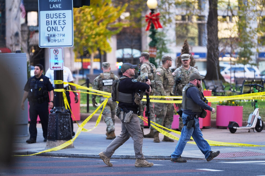 Two West Virginia National Guard members shot in DC in critical ...